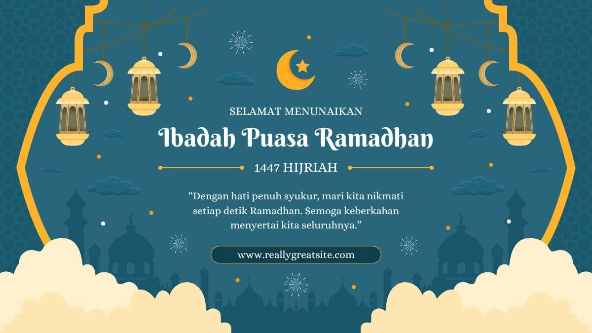 45 Contoh Ucapan Selamat Menjalankan Ibadah Puasa Ramadhan 2026 ...