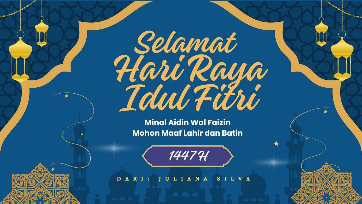 100 Kata-kata Minal Aidin Wal Faizin yang Benar dan Biasa Diucapkan ...