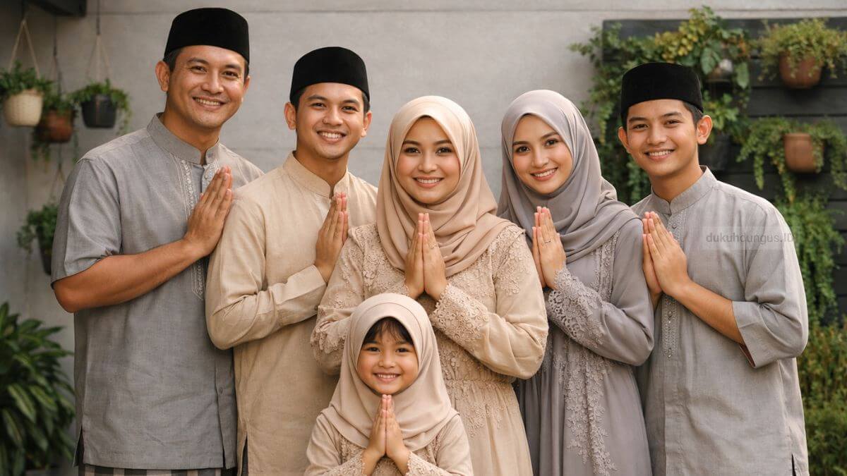 Prompt Gemini AI Foto Lebaran Idul Fitri Keluarga 2026 ala Profesional ...
